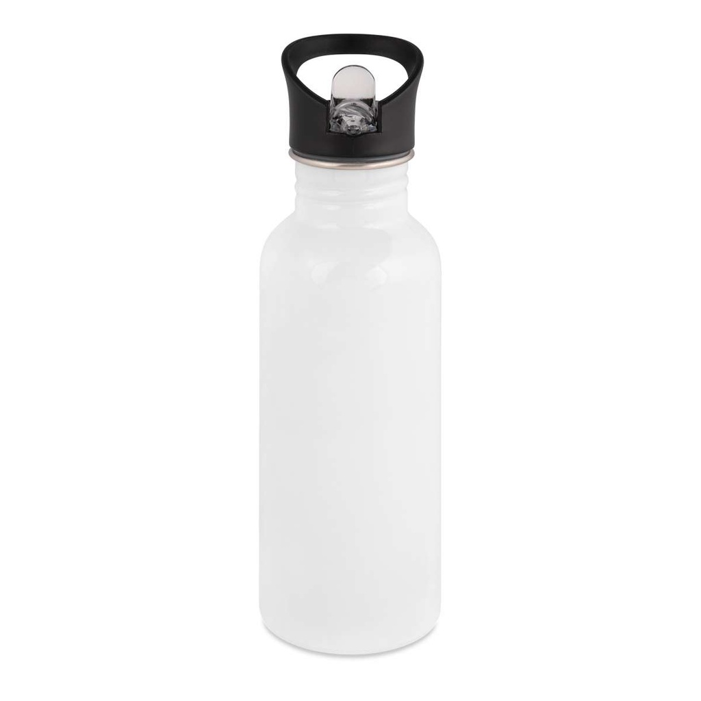 Sublimation Water Bottle 600ml, White | Serigraf